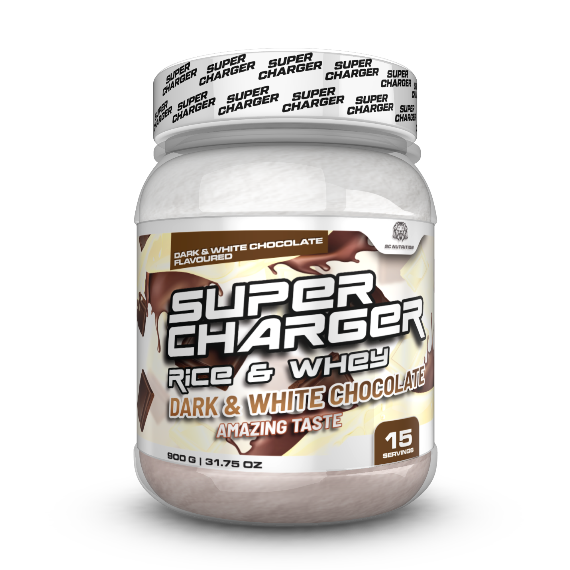 Rice & Whey Dark & White Chocolate – Super Charger